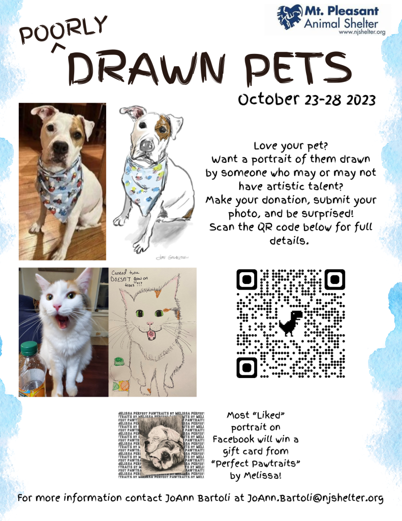 Poorly Drawn Pets! - Mt. Pleasant Animal Shelter
